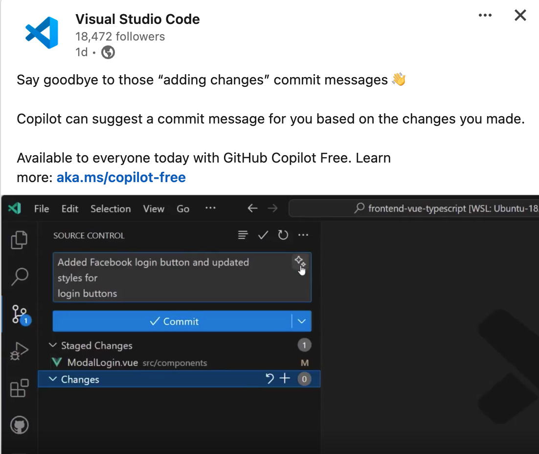 [Github Copilot] 透過 Custom Instructions 讓你 Github Copilot Commit ...